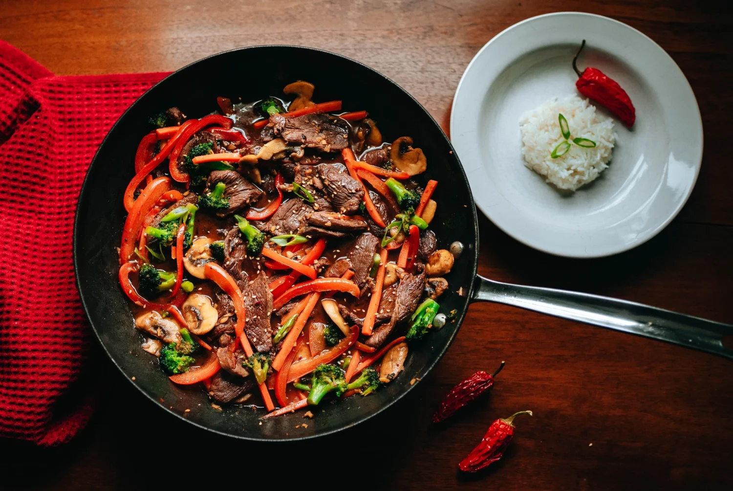 Canada Goose & Mixed Vegetable Stir-Fry - Split Reed